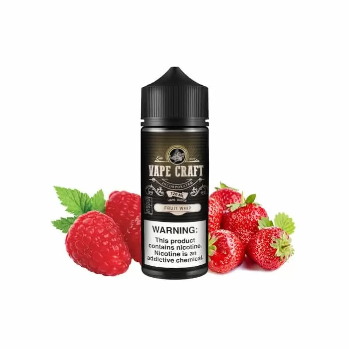 Fruit Whip | Vape Craft Inc House Line - Strawberry & Raspberry E-liquid