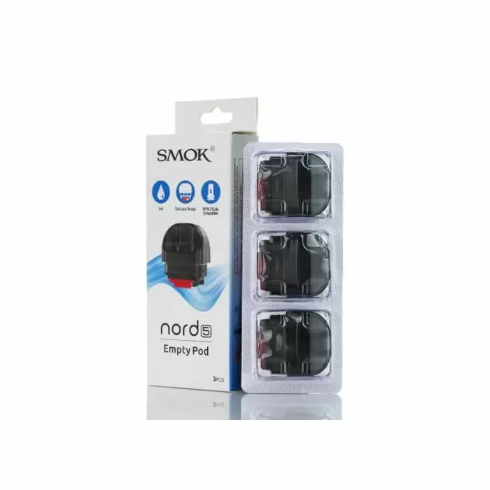 SMOK Nord 5 Empty Replacement Pods | Only $6.95